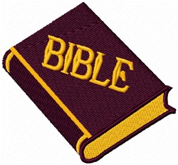 Holy Bible Embroidery Design | EmbroideryDesigns.com