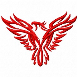 Phoenix Bird Embroidery Design | EmbroideryDesigns.com