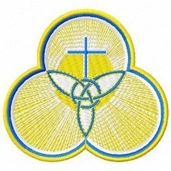 Trinity Cross Embroidery Design | EmbroideryDesigns.com