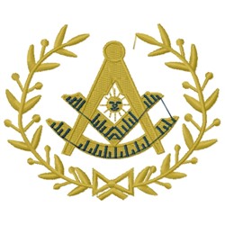 Grand Past Master Embroidery Design | EmbroideryDesigns.com