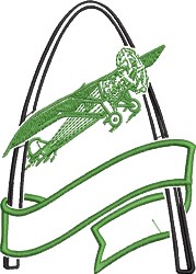 Spirit Of St Louis Embroidery Design | EmbroideryDesigns.com