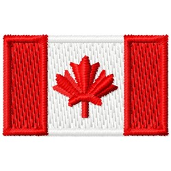 Canadian Flag Embroidery Design | EmbroideryDesigns.com