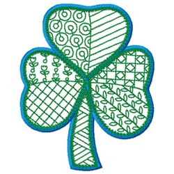 Shamrock Embroidery Design | EmbroideryDesigns.com