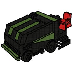Zamboni Embroidery Design | EmbroideryDesigns.com