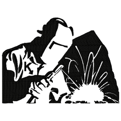 Welder Embroidery Design | EmbroideryDesigns.com
