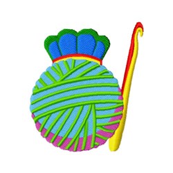 Crochet Yarn Embroidery Design | EmbroideryDesigns.com