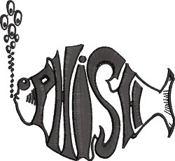 Phish Embroidery Design | EmbroideryDesigns.com