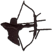 Free Archer Embroidery Design | EmbroideryDesigns.com