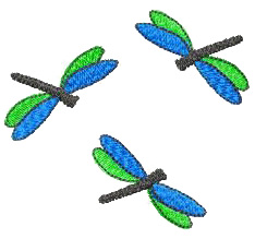 Free Dragonfly Embroidery Design | EmbroideryDesigns.com