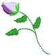Free Rosebud Embroidery Design | EmbroideryDesigns.com