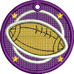 FSL Football Embroidery Design | EmbroideryDesigns.com