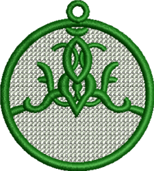 Circle FSL Embroidery Design | EmbroideryDesigns.com