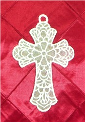 FSL Cross Embroidery Design | EmbroideryDesigns.com