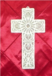 FSL Crucifix Embroidery Design | EmbroideryDesigns.com