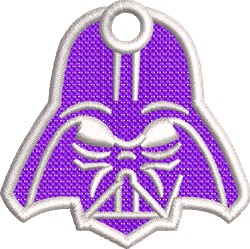 FSL Darth Vader Embroidery Design | EmbroideryDesigns.com