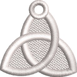 FSL Trinity Symbol Embroidery Design | EmbroideryDesigns.com