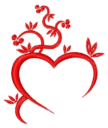 Heart Outline Embroidery Design | EmbroideryDesigns.com