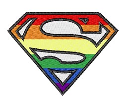 Superman Embroidery Design | EmbroideryDesigns.com
