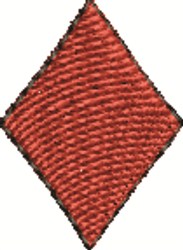 Diamond Shape Embroidery Design | EmbroideryDesigns.com