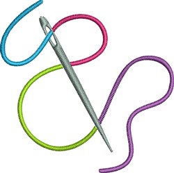 Needle And Thread Embroidery Design | EmbroideryDesigns.com