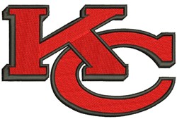Kansas City Chiefs Embroidery Design | EmbroideryDesigns.com