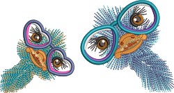 Ostrich Embroidery Design | EmbroideryDesigns.com