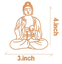 Buddha Embroidery Design | EmbroideryDesigns.com