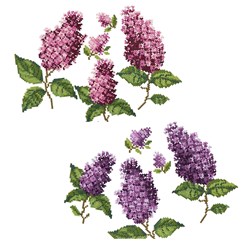 Lilacs Embroidery Design | EmbroideryDesigns.com