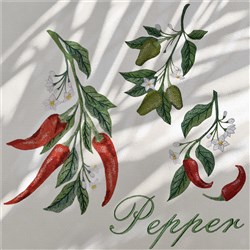 Chili Peppers Embroidery Design | EmbroideryDesigns.com