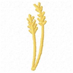 Wheat Stalk Embroidery Design | EmbroideryDesigns.com