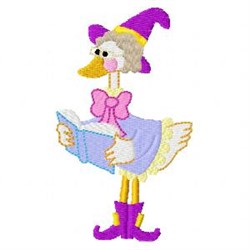 Mother Goose Embroidery Design | EmbroideryDesigns.com