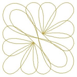 Quilting Stipple Loops Embroidery Design | EmbroideryDesigns.com