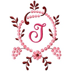 Fancy Monograms J Embroidery Design | EmbroideryDesigns.com