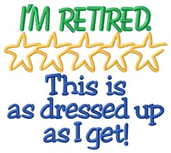 Im Retired Embroidery Design | EmbroideryDesigns.com