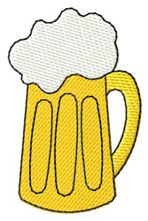 Beer Embroidery Design | EmbroideryDesigns.com