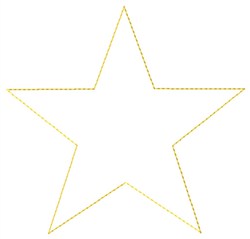 Star Outline Embroidery Design | EmbroideryDesigns.com
