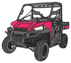 Side By Side UTV Embroidery Design | EmbroideryDesigns.com
