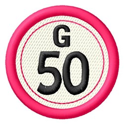 Bingo G50 Embroidery Design | EmbroideryDesigns.com