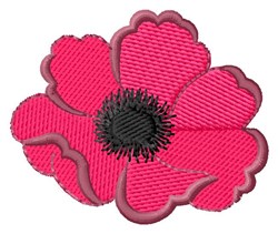 Poppy Embroidery Design | EmbroideryDesigns.com