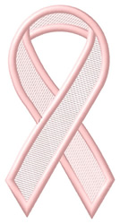Pink Ribbon Embroidery Design | EmbroideryDesigns.com