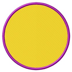 Filled Circle Embroidery Design | EmbroideryDesigns.com