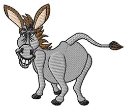 Donkey Embroidery Design | EmbroideryDesigns.com