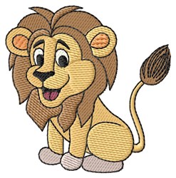 Lion Embroidery Design | EmbroideryDesigns.com