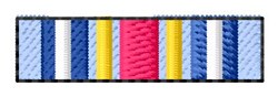 GWOT Expeditionary Ribbon Embroidery Design | EmbroideryDesigns.com