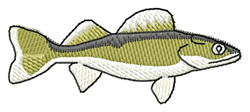 Walleye Embroidery Design | EmbroideryDesigns.com