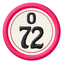 Bingo O72 Embroidery Design | EmbroideryDesigns.com