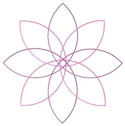Floral Spirograph Embroidery Design | EmbroideryDesigns.com