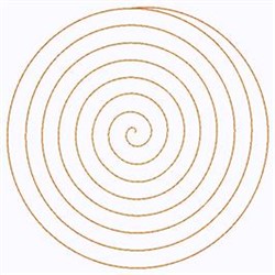 Large Spiral Embroidery Design | EmbroideryDesigns.com