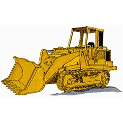 Loader Embroidery Design | EmbroideryDesigns.com