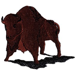 Buffalo Embroidery Design | EmbroideryDesigns.com